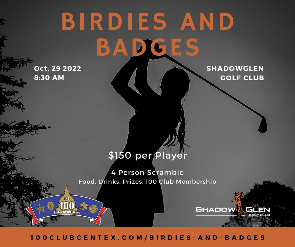 Birdies and Badges Golf Tournament - ShadowGlen Golf Club